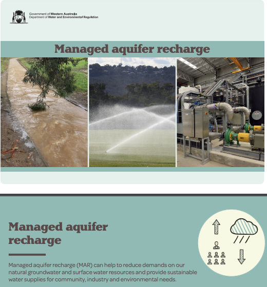 Managed aquifer recharge in WA (2021) | International Association of ... Managed aquifer recharge in WA (2021) | International Association of ...